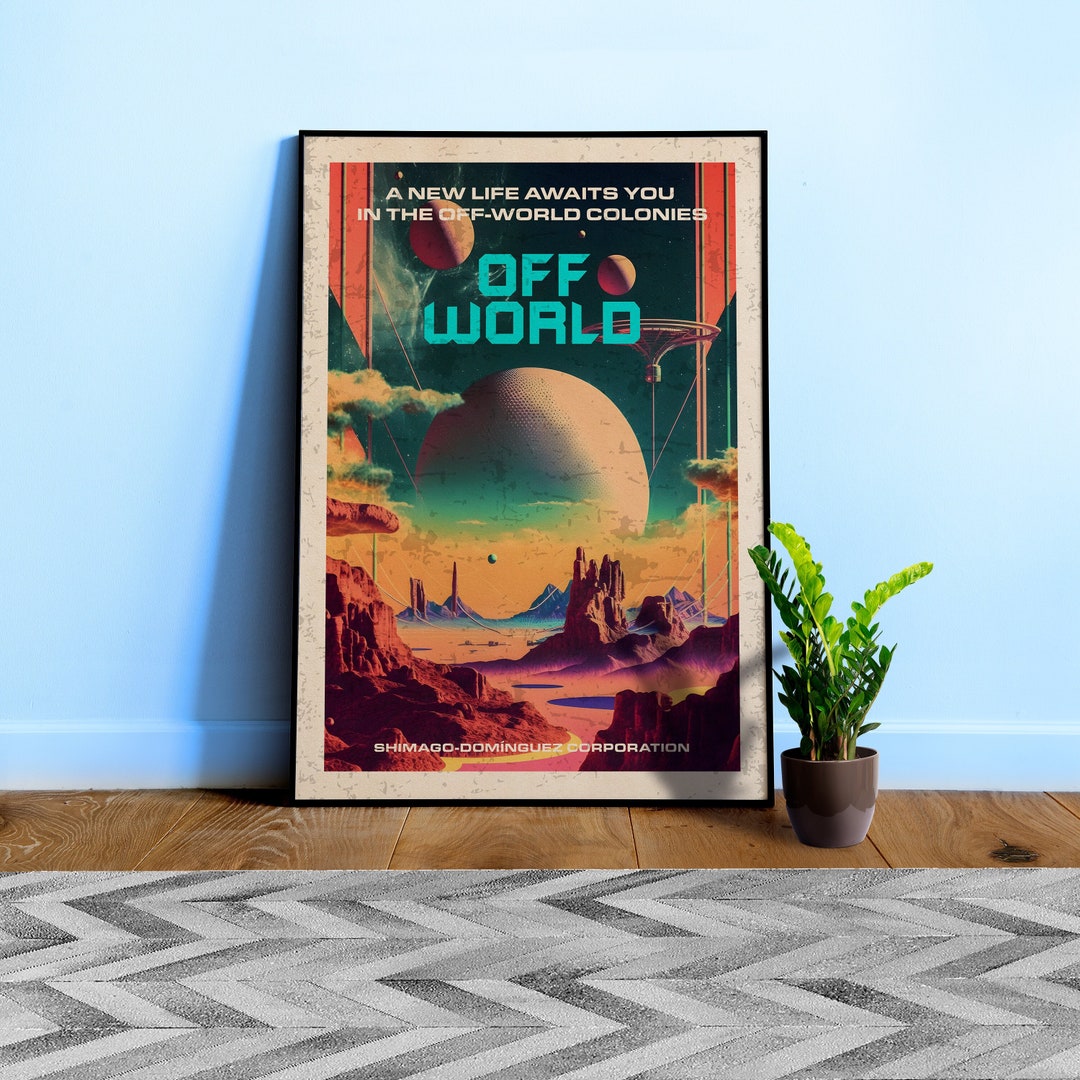 Off-world Ad. Blade Runner, Shimago-dominguez Corporation Vintage Space ...