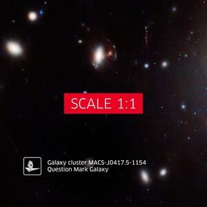 Question Mark Galaxy (james Webb/jwst) — Space Poster, Science Poster ...