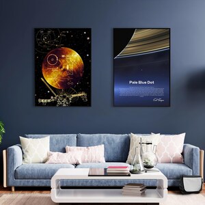 NASA Voyager 1 Golden Record — Space Poster. Science Art Print, Amazing ...