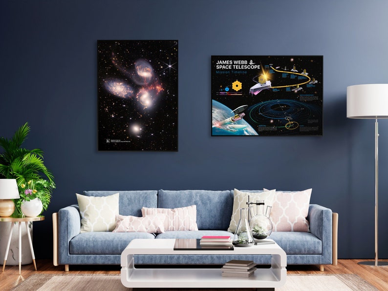 Stephans Quintet Hickson Compact Group 92 HCG 92 james - Etsy