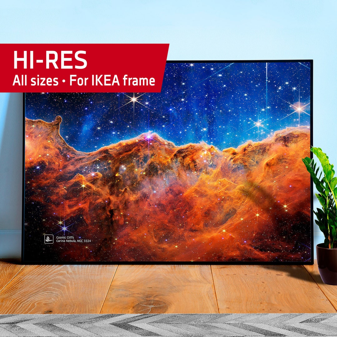 JWST Cosmic Cliffs, Carina Nebula, NGC 3324 (james Webb/jwst) — Space ...