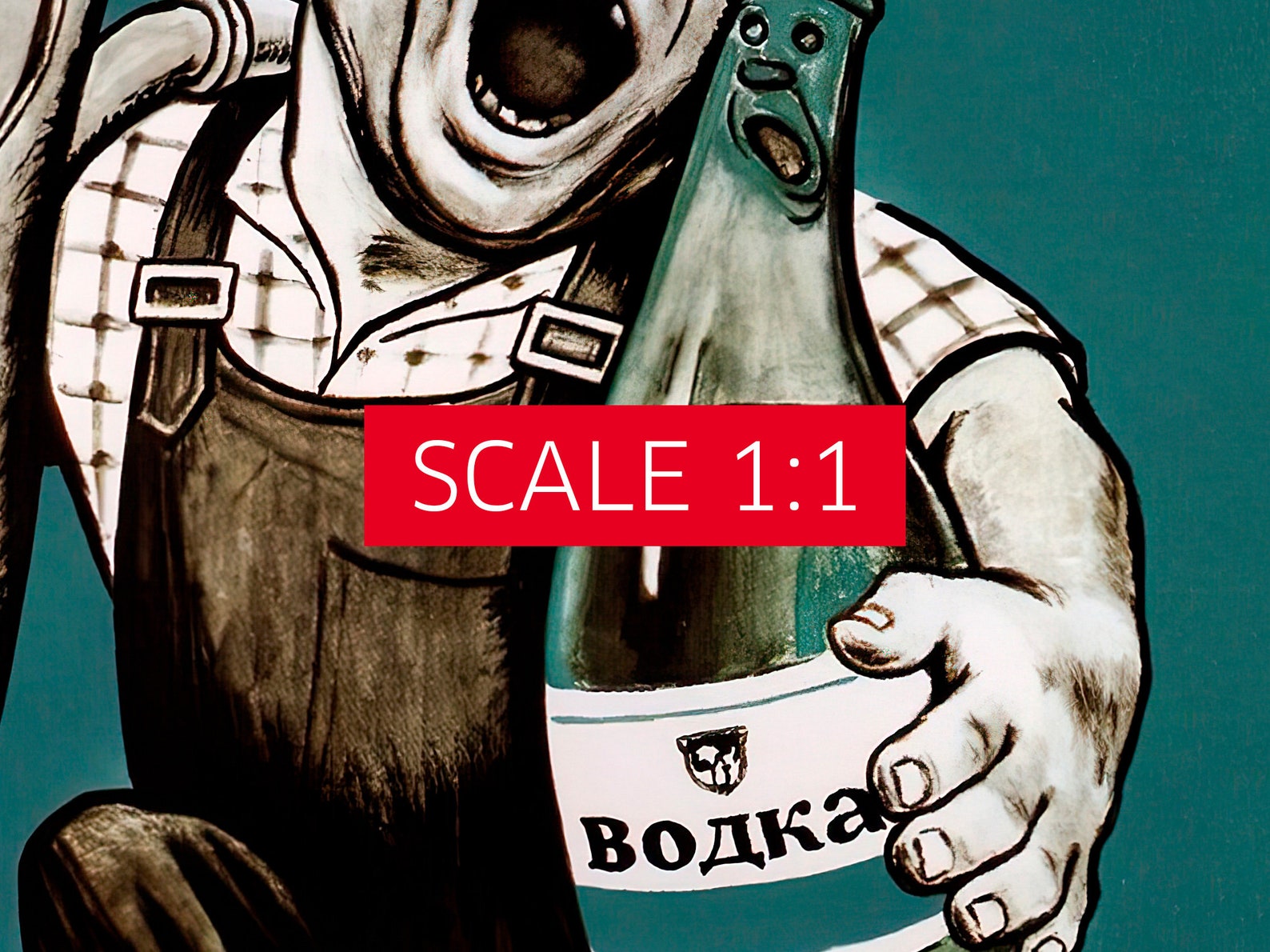 Soviet Anti-alcohol Poster USSR 1960s Soviet Vintage Vodka - Etsy