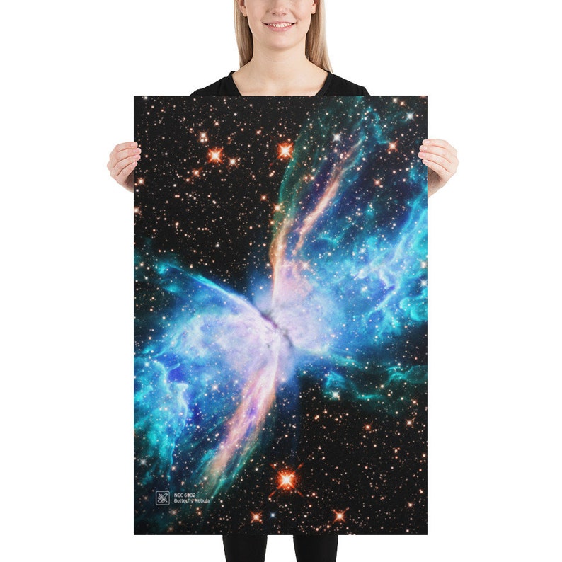 Butterfly Nebula NGC 6302 NASA Hubble Space Telescope - Etsy