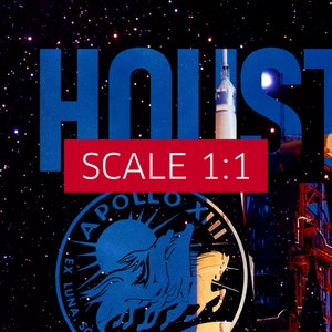 Houston, We Have a Problem / NASA, Apollo Missions, Moon — Space Poster ...