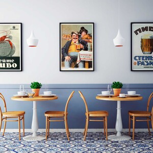 Pilsner Beer, Ivan Durnev, Russia, 1910s — Russian Vintage Beer Wall Art Poster, Vintage Beer ...