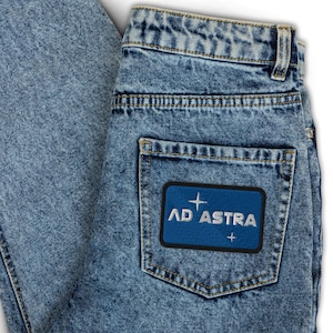 Ad Astra / to the Stars — Embroidered Patch. Space Badges for Jacket ...