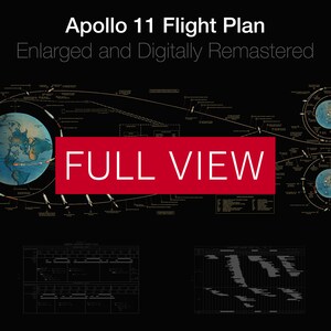 Apollo 11 Flight Plan (enlarged and Digitally Remastered) — Space ...