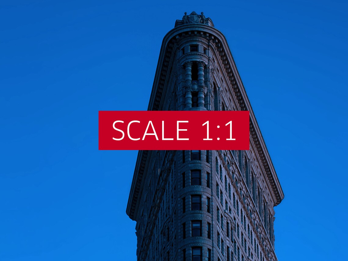 Neon city: New York Flatiron Building poster | Etsy