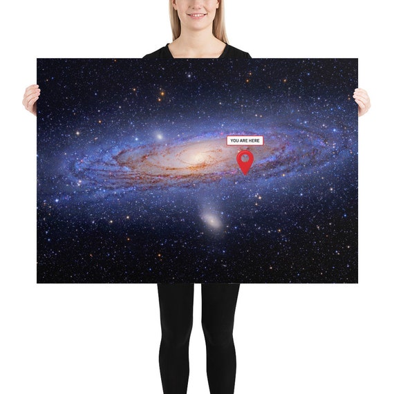Milky Way Galaxy Nasa You Are Here