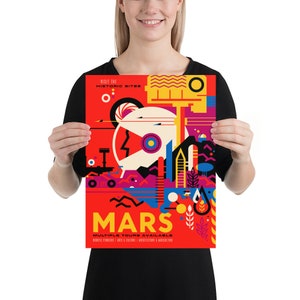 Mars - Multiple Tours Available (NASA Visions of the Future) — Vintage ...
