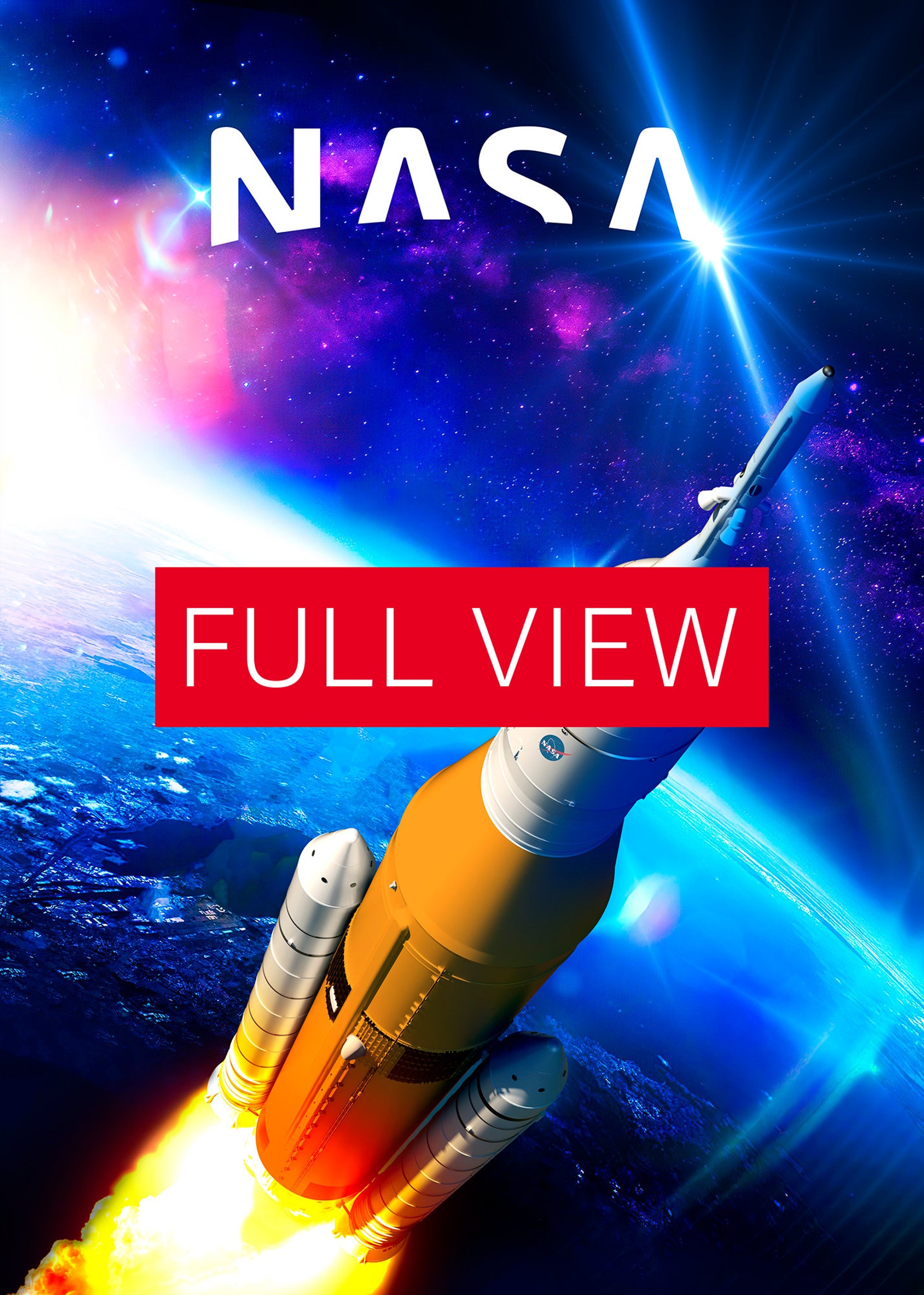 NASA Artemis SLS Poster Rocket Launch Poster Space Poster - Etsy