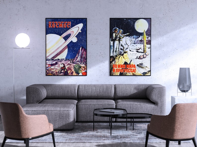 Soviet Retrofuturism, USSR, 1954 [sovietwave] — Soviet Vintage Space ...