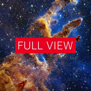 JWST Pillars of Creation 2022 (james Webb/jwst), Eagle Nebula M16 ...