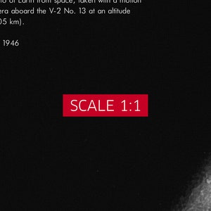 The First Photo of Earth From Space, 1946 — Space Poster, Science ...