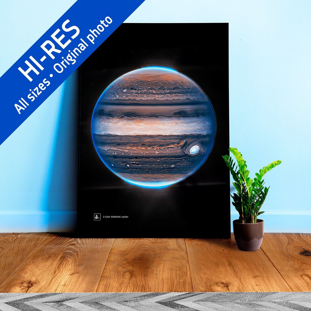JWST Jupiter 2022 james Webb/jwst Space Poster, Science Poster, Space ...