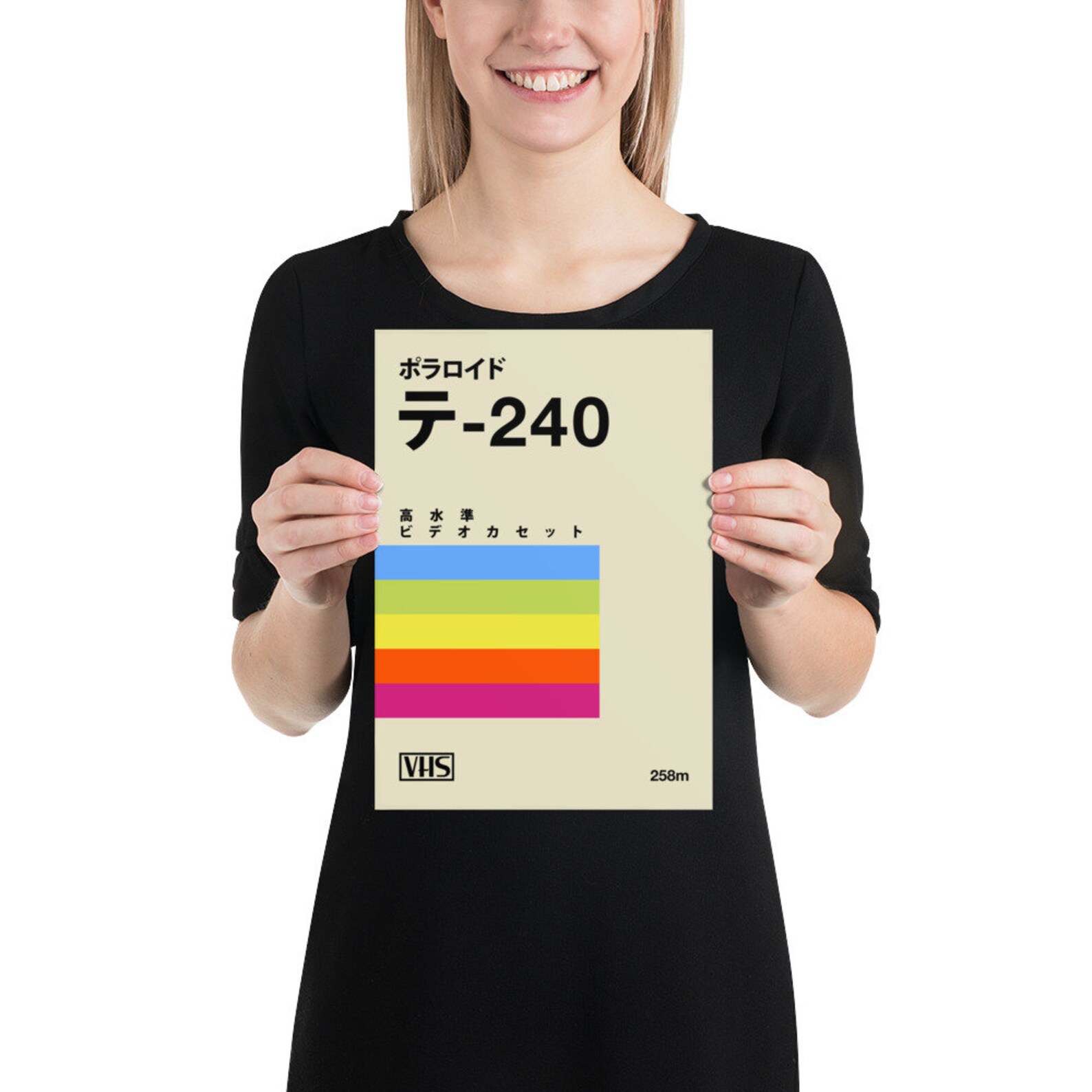 VHS Cassette Case E-240. Japanese Edition [retrowave/vaporwave ...