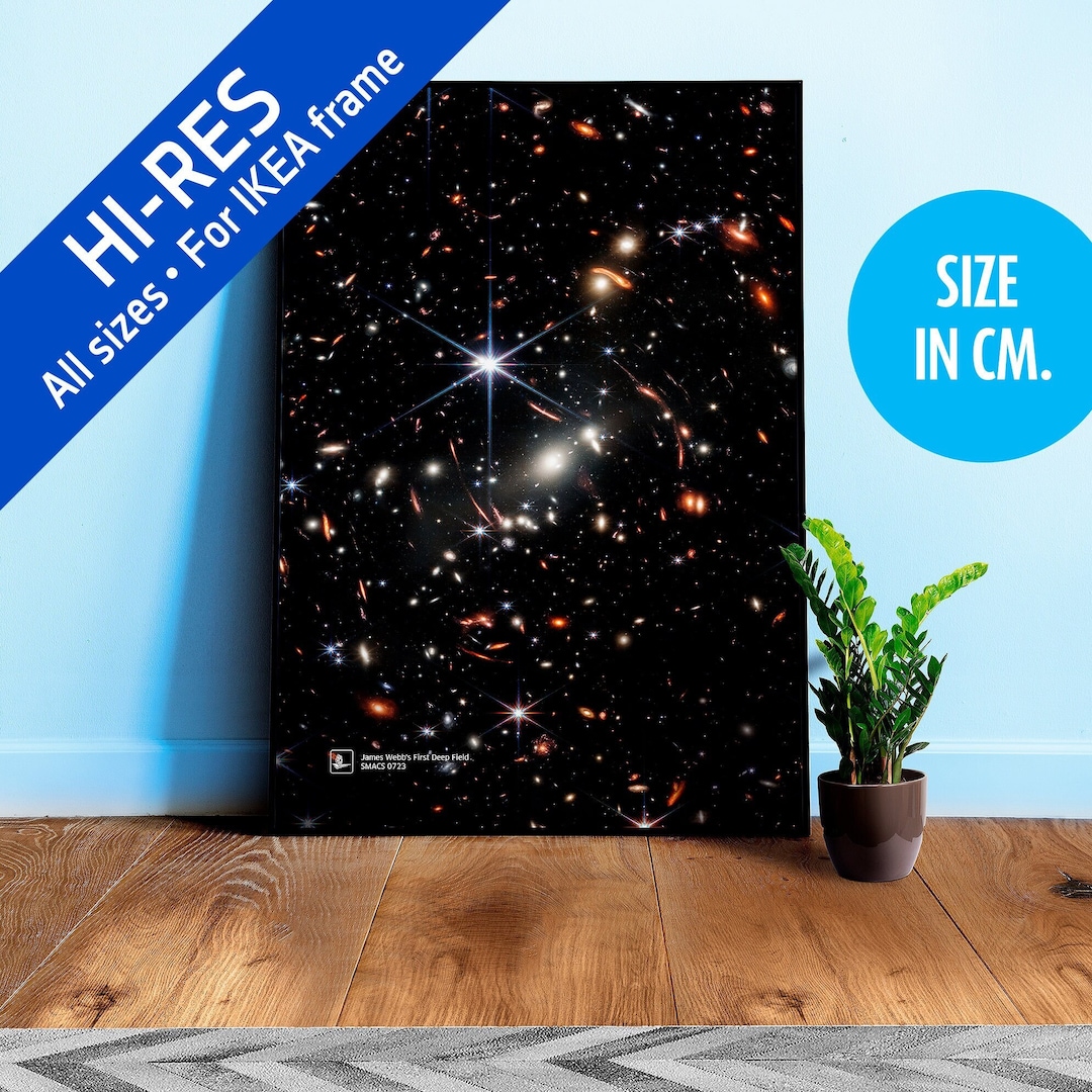 James Webb's First Deep Field james Webb Space Telescope/jwst Space ...