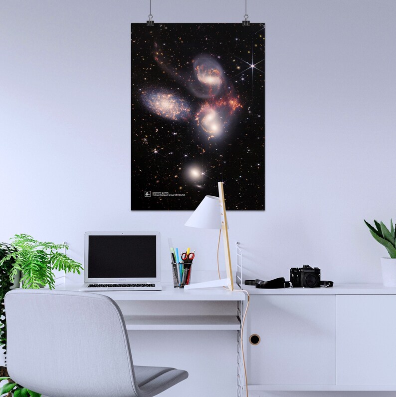 Stephans Quintet Hickson Compact Group 92 HCG 92 james - Etsy