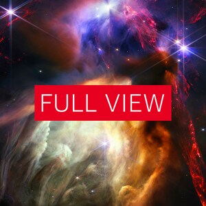 Rho Ophiuchi (james Webb/jwst). Star-forming Region. Star Birth — Space ...