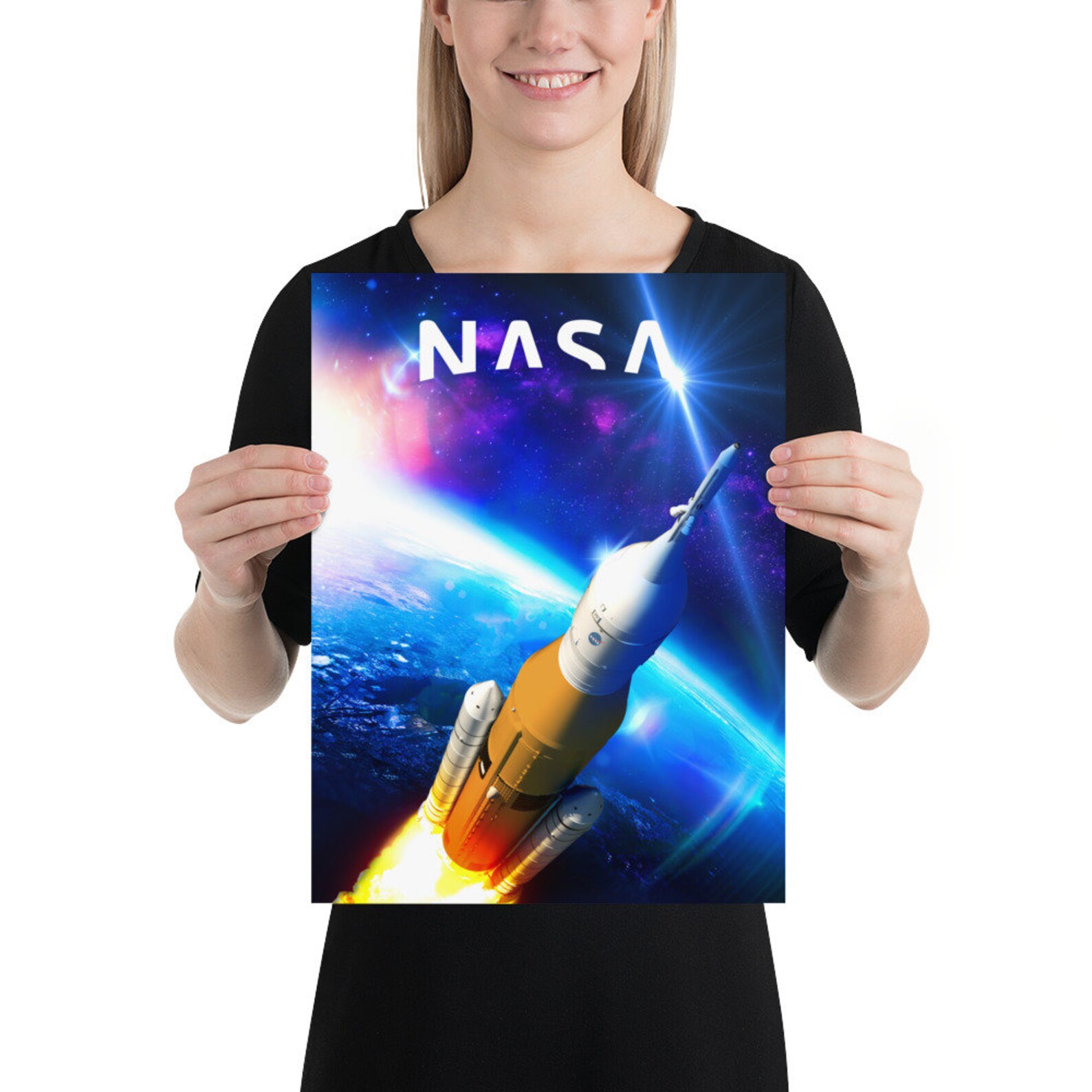NASA Artemis SLS Poster Rocket Launch Poster Space Poster - Etsy