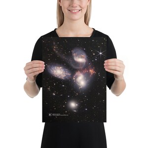 Stephan’s Quintet. Hickson Compact Group 92 (HCG 92) (james Webb/jwst ...