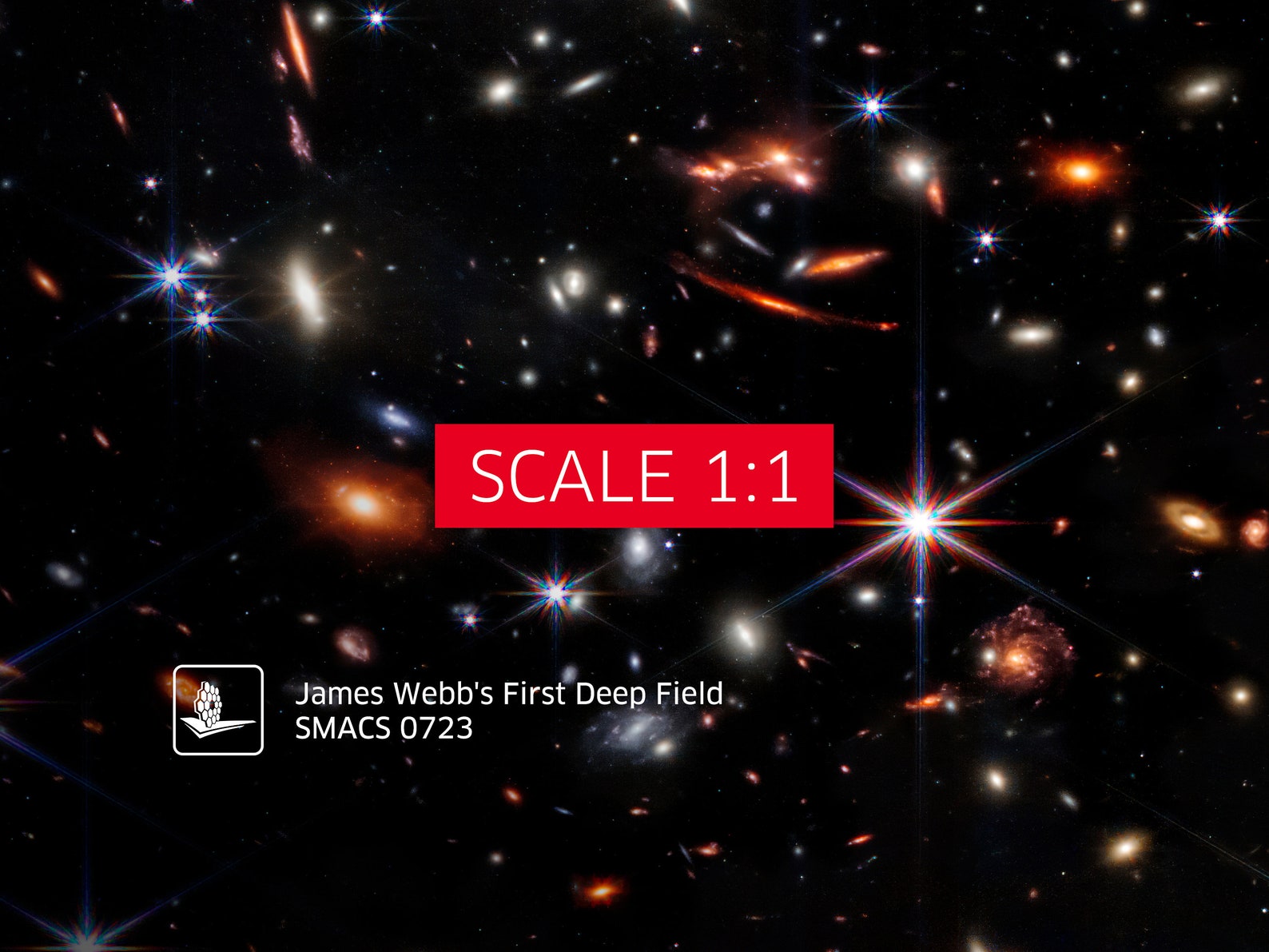 James Webb's First Deep Field james Webb Space - Etsy