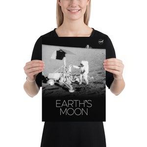 Earth's Moon, Apollo 12 [NASA: Solar System and Beyond] — Space Poster ...