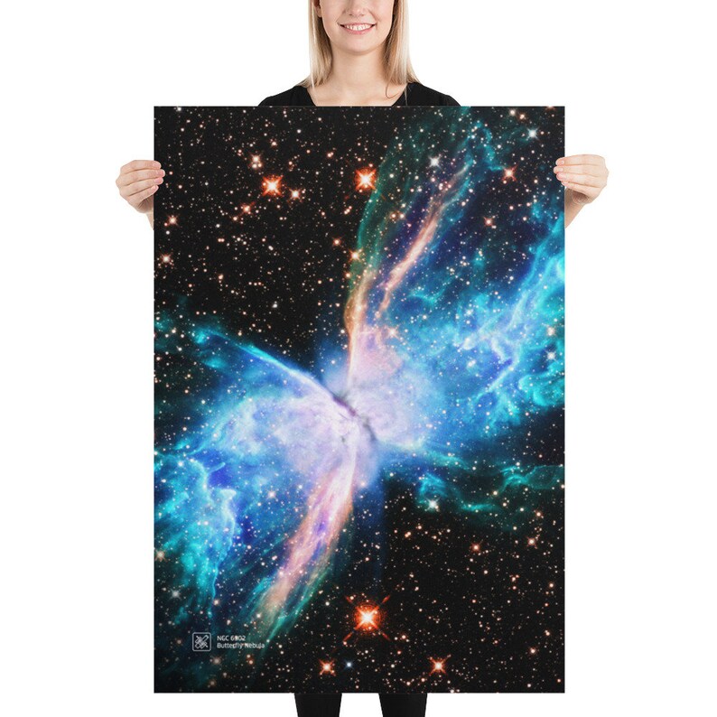 Butterfly Nebula NGC 6302 NASA Hubble Space Telescope - Etsy