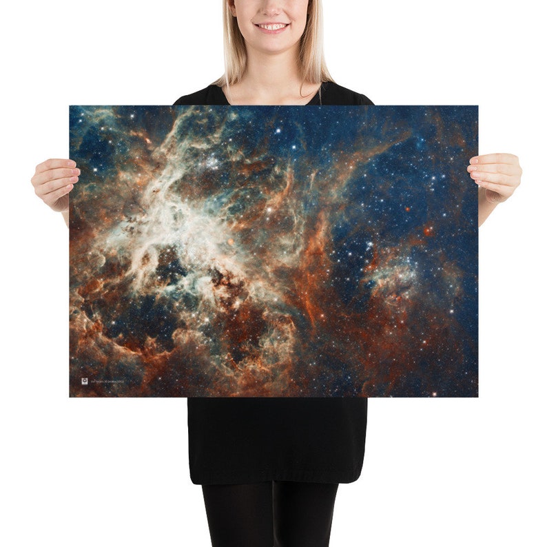Star Factory 30 Doradus, NASA Hubble Space Telescope — Space Poster ...