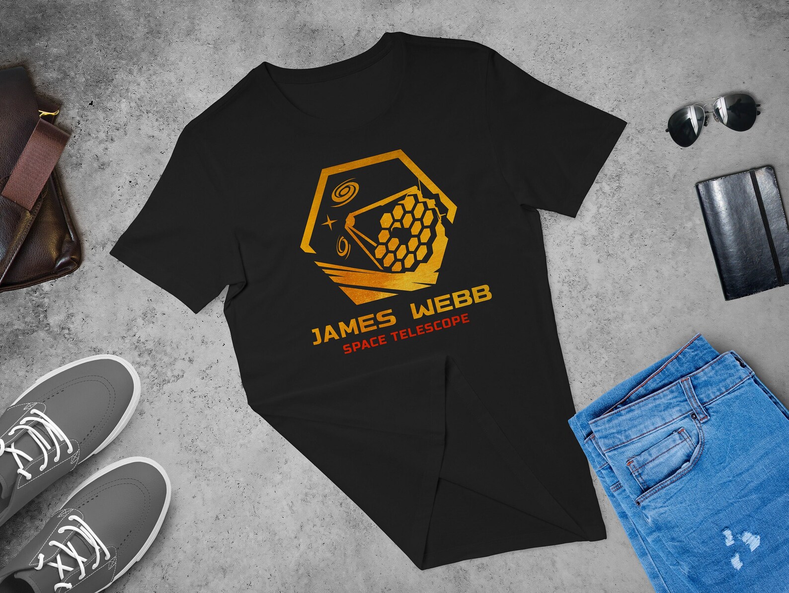 JWST NASA. James Webb Space Telescope Logo — Unisex Space T-shirt, JWST ...