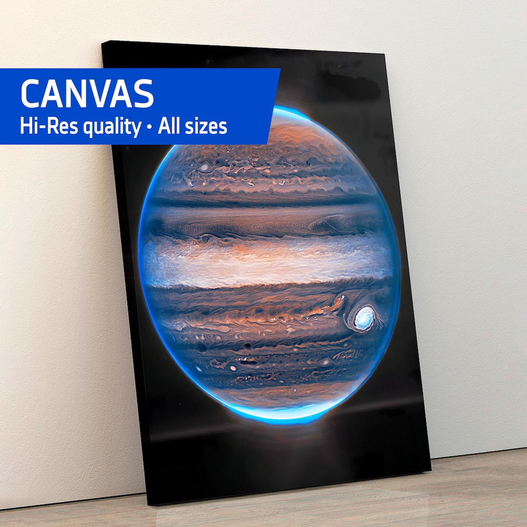 JWST Jupiter 2022 (james Webb/jwst) — Canvas. Space Poster, Science ...