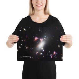 Question Mark Galaxy (james Webb/jwst) — Space Poster, Science Poster ...