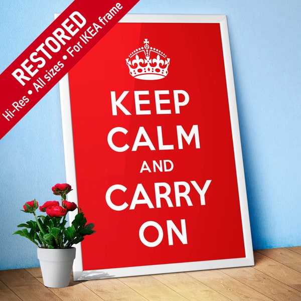 Keep Calm Quotes - Etsy