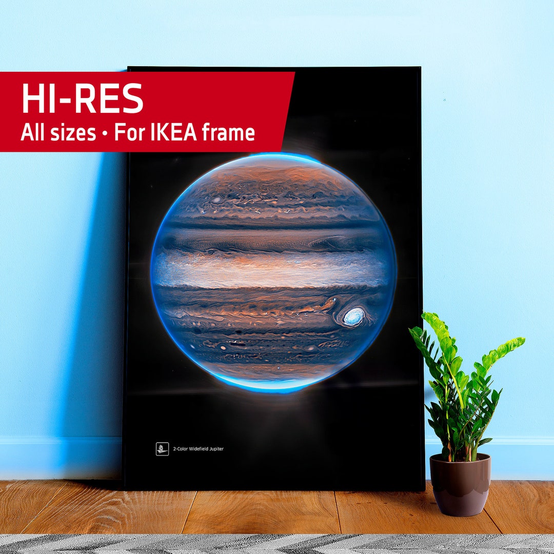 JWST Jupiter 2022 (james Webb/jwst) — Space Poster, Science Poster ...