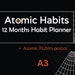 Atomic Habits Worksheet I 12 Pages + Poster I Atomic Habits Poster I ...