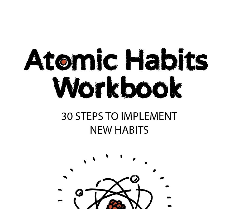Atomic Habits Workbook A4 20 Pages, High Quality, Instant Download ...