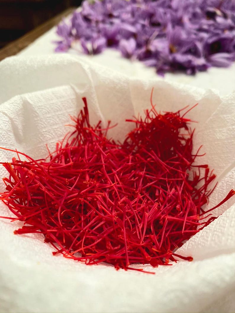 Red Gold Saffron, High Quality Organic Bio Finest Pure Premium All Red ...