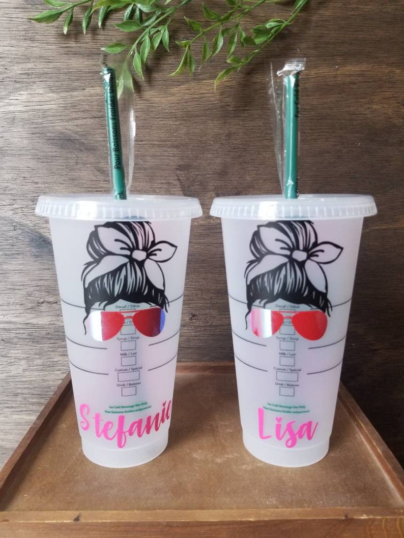 Best Friends Starbucks Cold Cup // That My Best Friend She a - Etsy