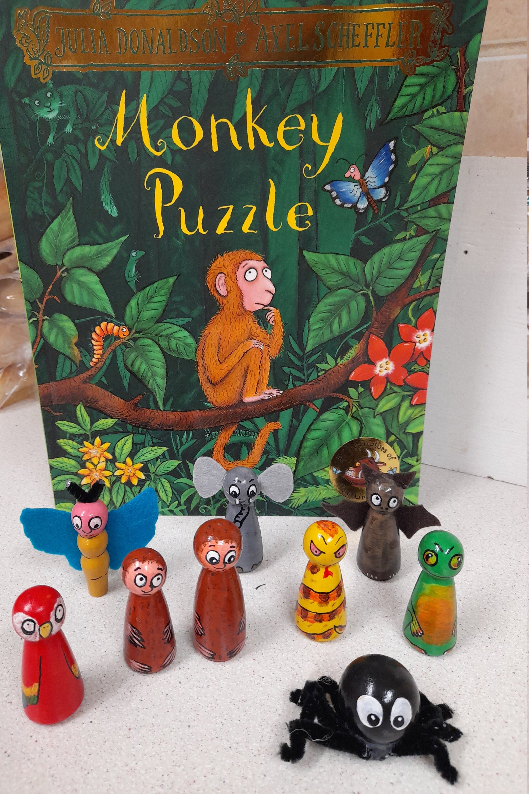 Monkey Puzzle Story Bag's | Etsy