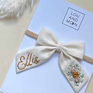 Simple and Sweet Keepsake Bow - Etsy