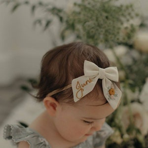 Simple and Sweet Keepsake Bow - Etsy