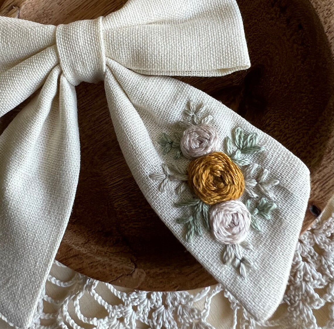 Simple and Sweet Keepsake Bow - Etsy