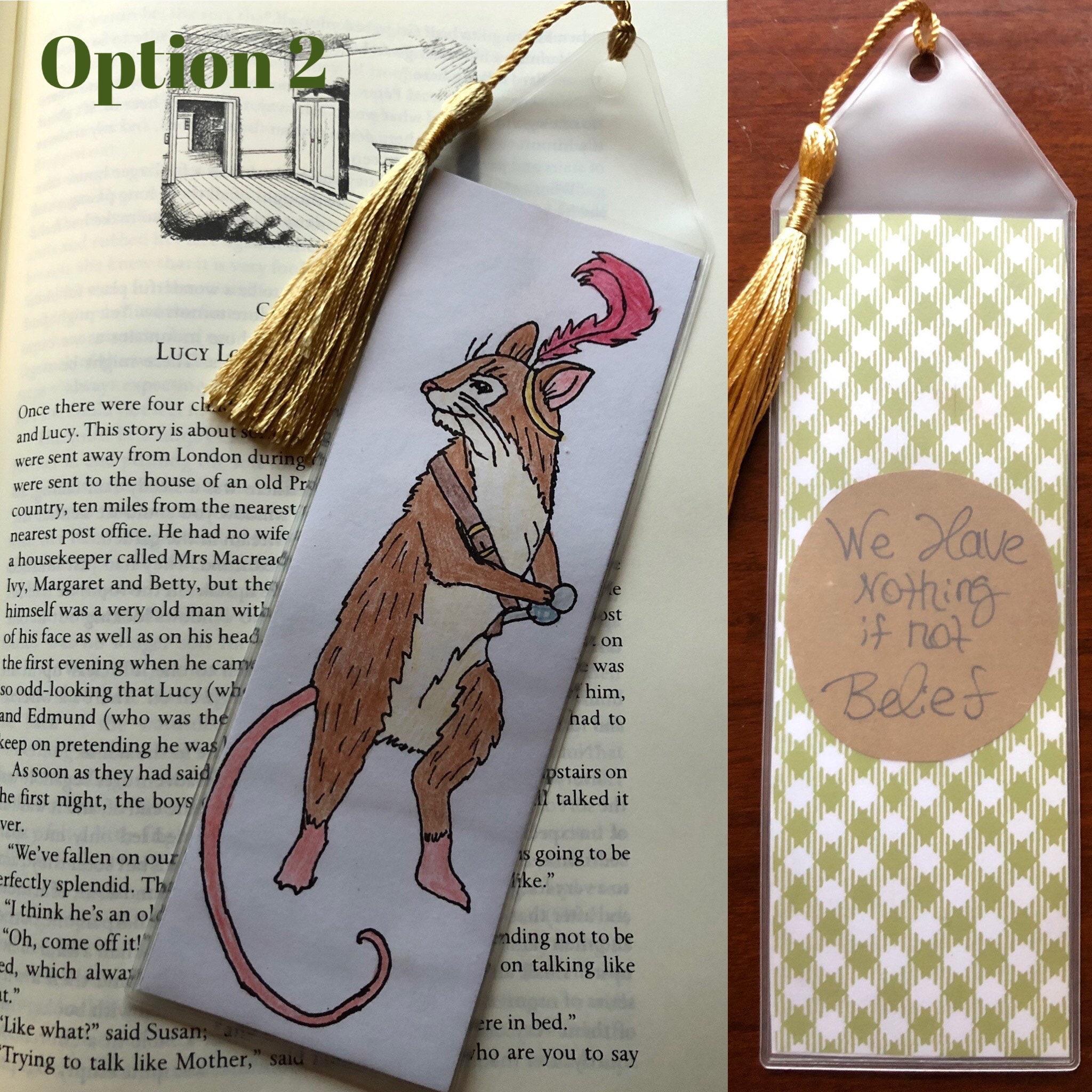 Narnia Bookmarks - Etsy