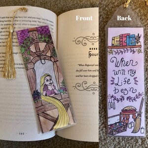 Tangled Bookmarks - Etsy