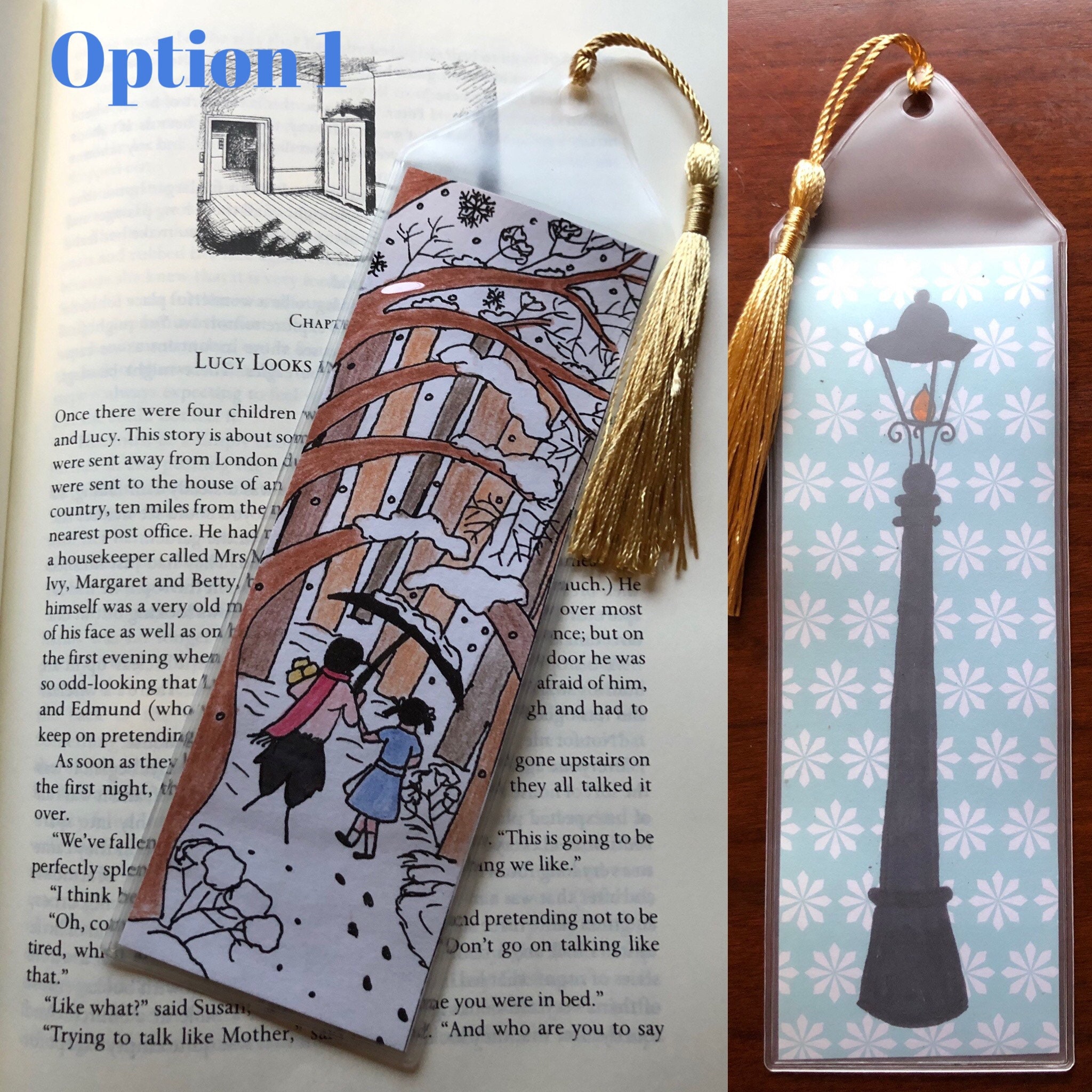 Narnia Bookmarks - Etsy