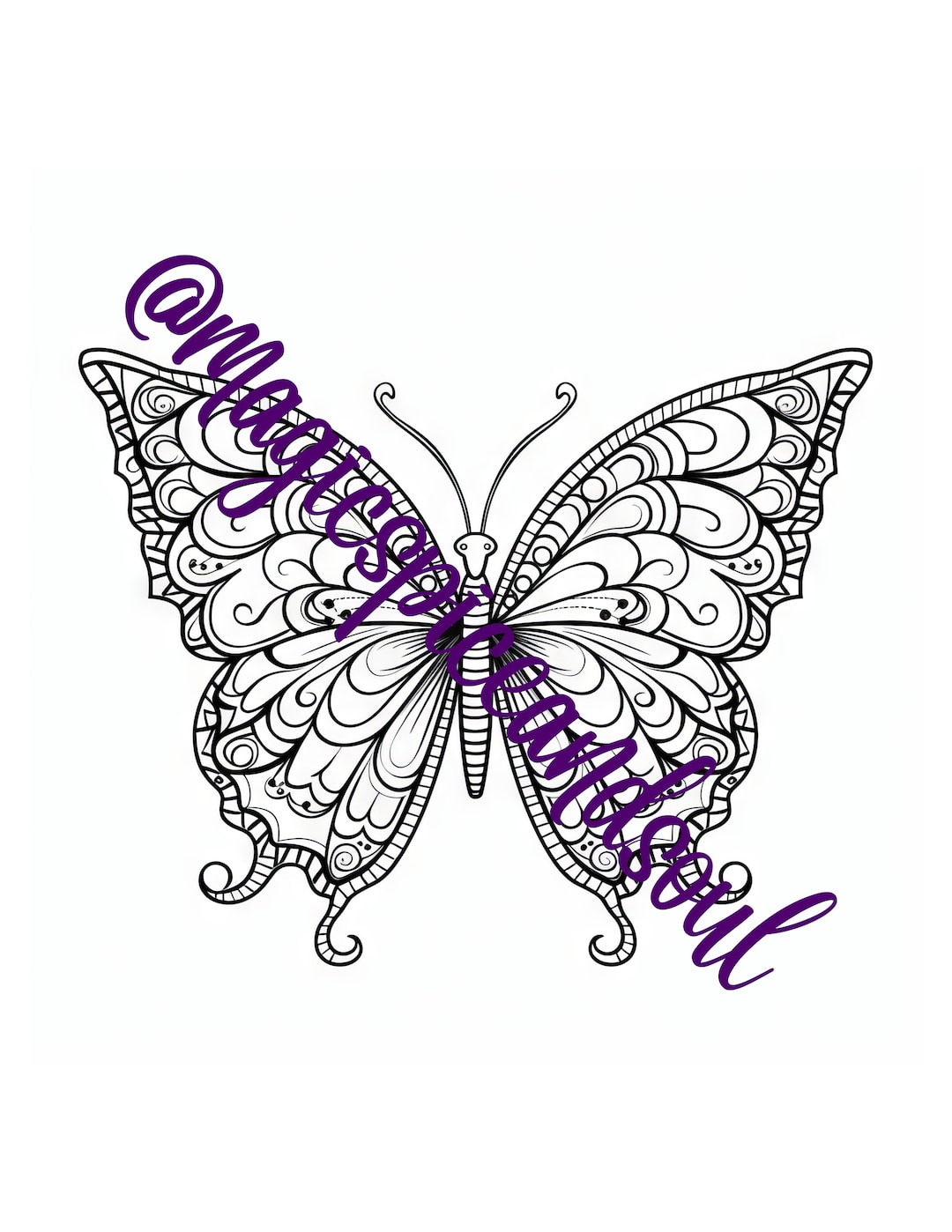 INSTANT DOWNLOAD Digital Little Beasts Mindfulness Coloring Page - Etsy