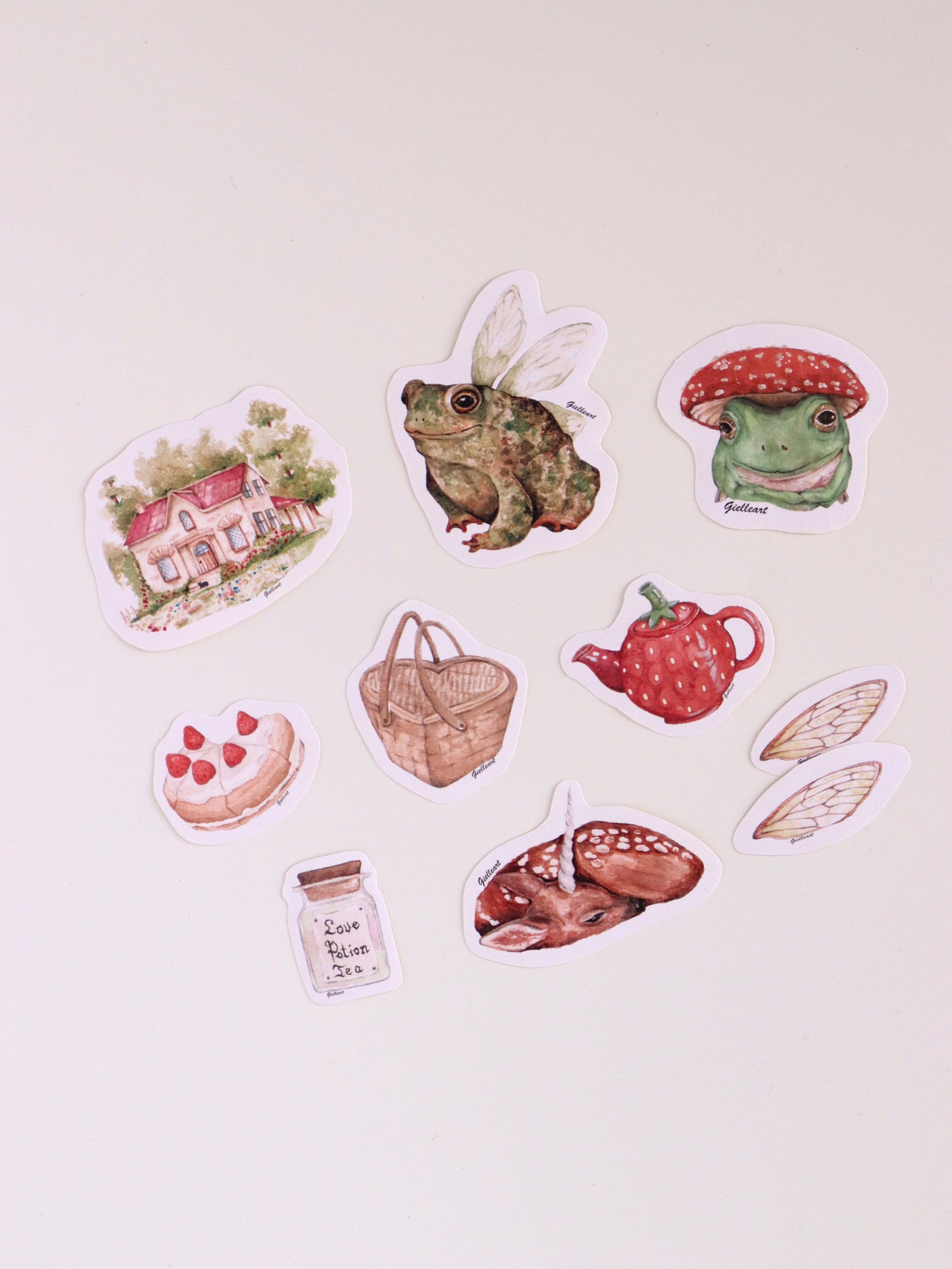 Cottagecore Stickers Goblincore Sticker Aesthetic - Etsy