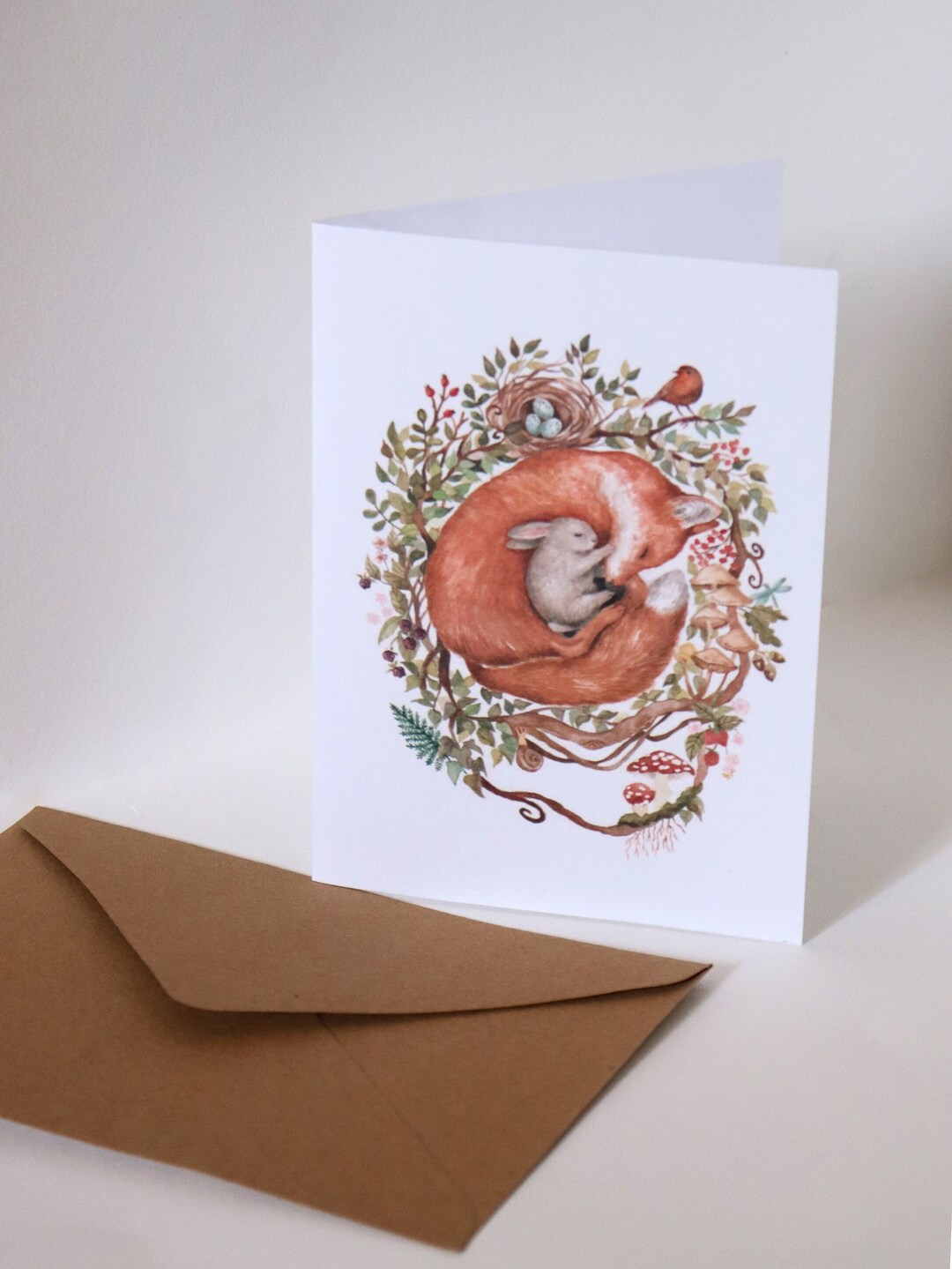 Whimsical Birthday Card, Illustrated Card, Kid Greeting Card, Cards ...