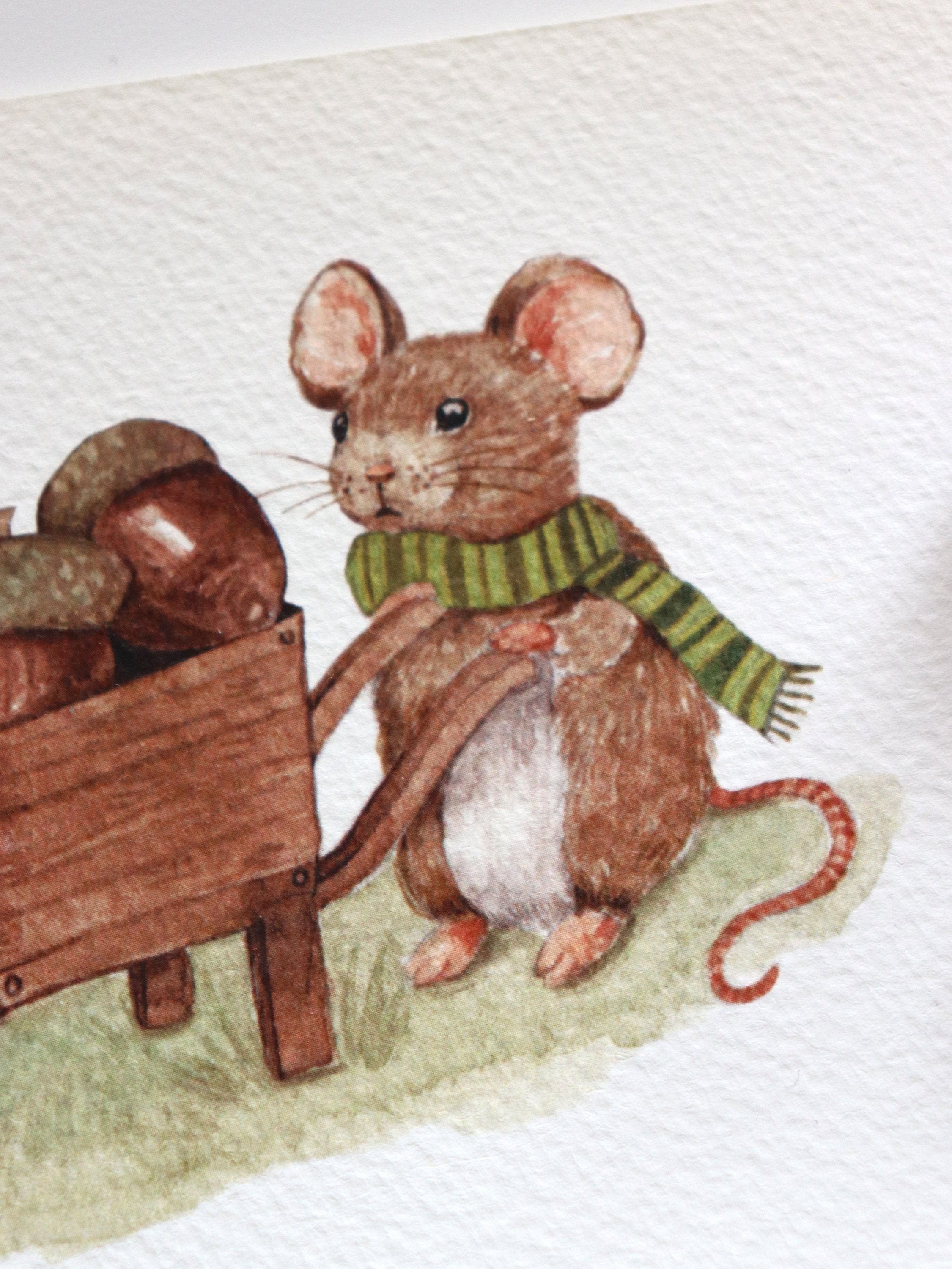 Mouse Art Animal Art Cute Animals Baby Animals Children - Etsy