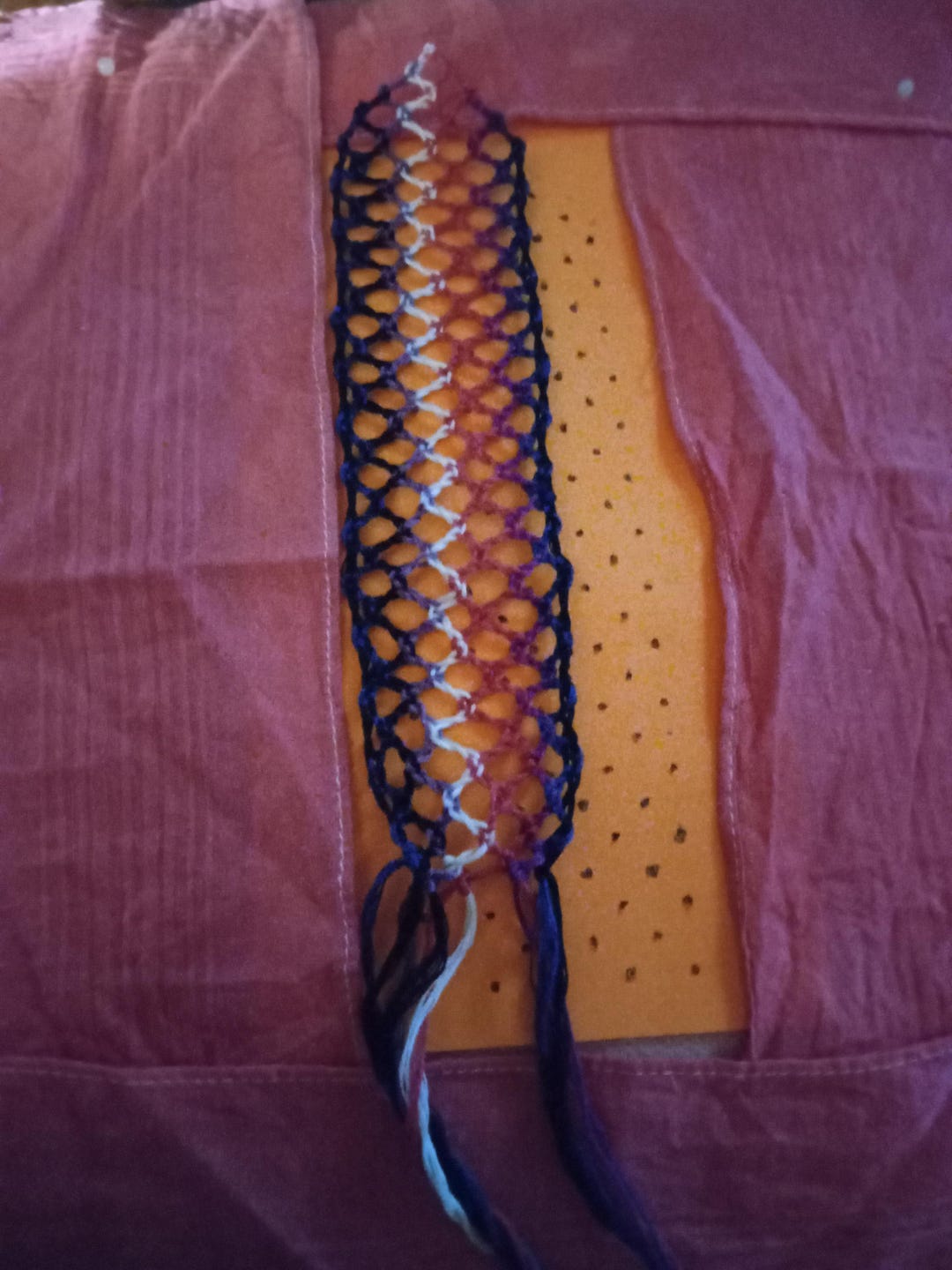 Genderfluid Bisexuality Pride Flag Bobbin Lace Bookmark - Etsy